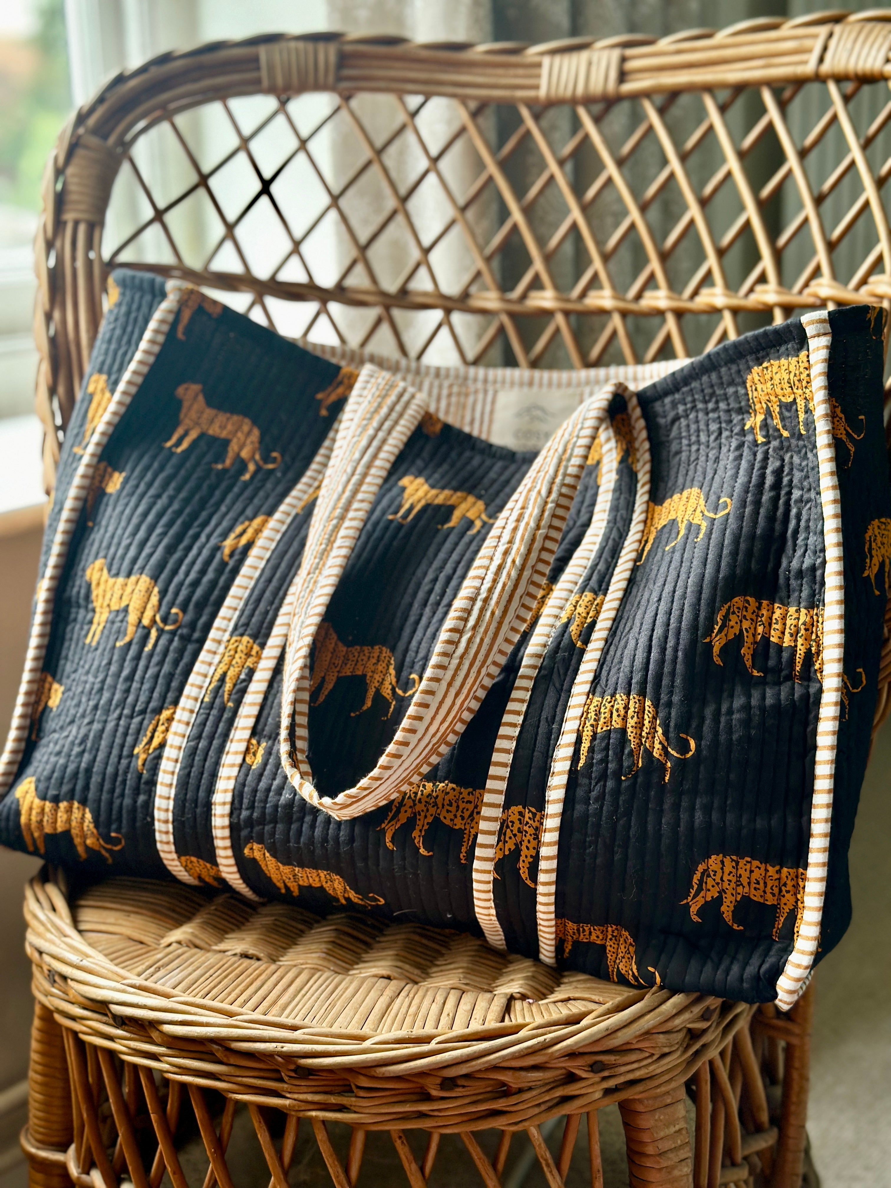 Indian Block Print Bags – CosyBuddha